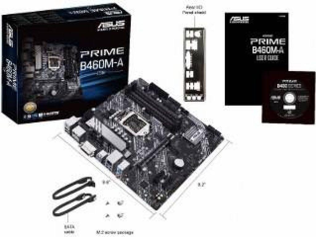 ASUS, PRIME, B460M-K,Motherboard ~ LOQTAA-لُقطة
