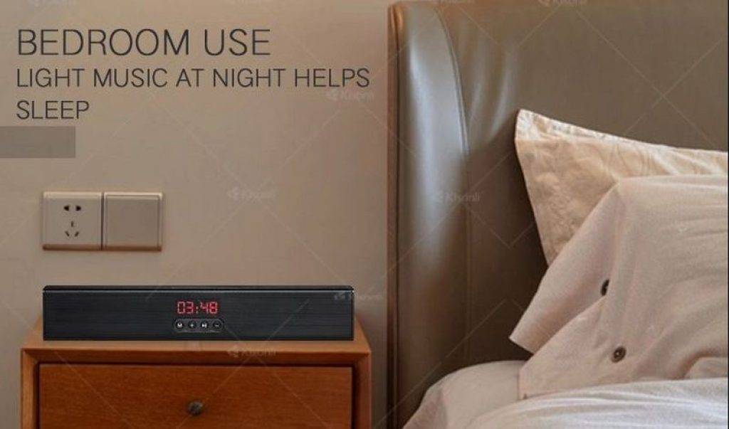KISONLI, LED-805, SPEAKER Wireless, Alarm Clock, Speaker, FM Radio ...